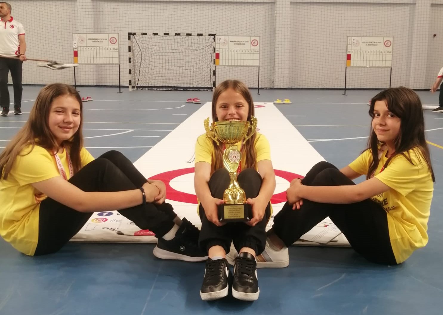 Rasim Ergene Ortaokulu “Floor Curling” kız takımı Türkiye birincisi ...